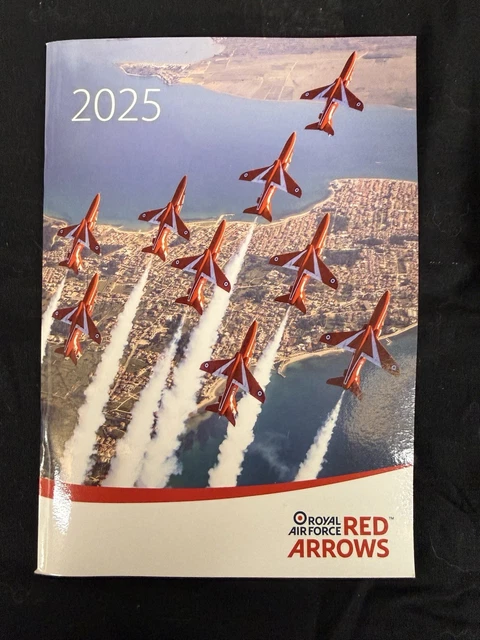 RAF RED ARROWS 2025 Air Show Display Booklet £1.16 - PicClick UK