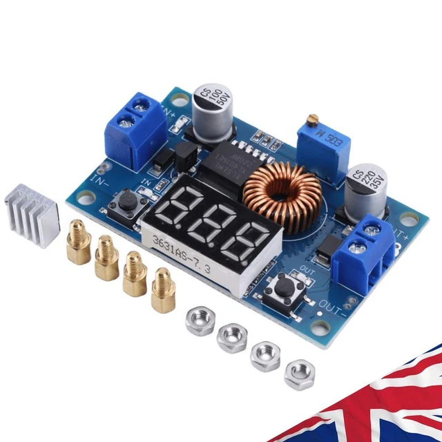 XL4015 DC-DC BUCK Converter Module Adjustable Step-Down Module with LED Display £6.48 - PicClick UK