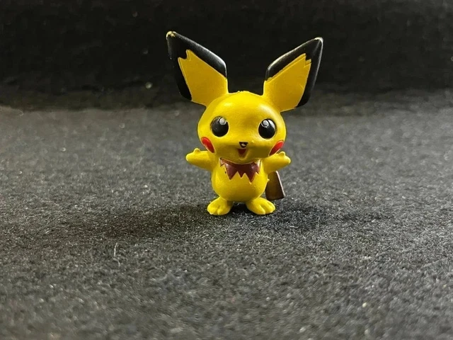 PICHU PUPAZZO ACTION Figure Originale Tomy Statuetta Pokemon Vintage ...