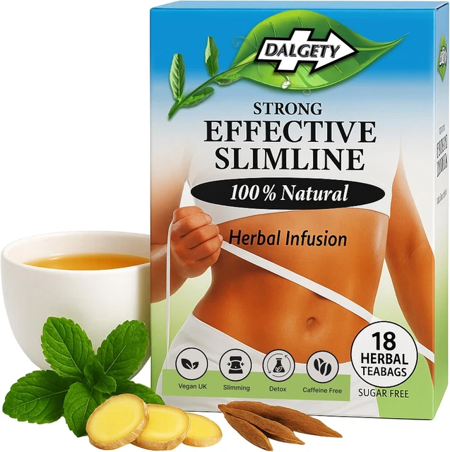 DALGETY EFFECTIVE SLIMLINE Herbal Infusion 1X40G Carton - 100% Natural ...