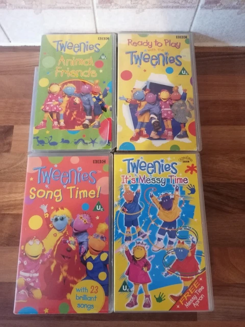 TWEENIES VHS TAPES Bundle 4 video cassette tape bundle £25.68 - PicClick UK