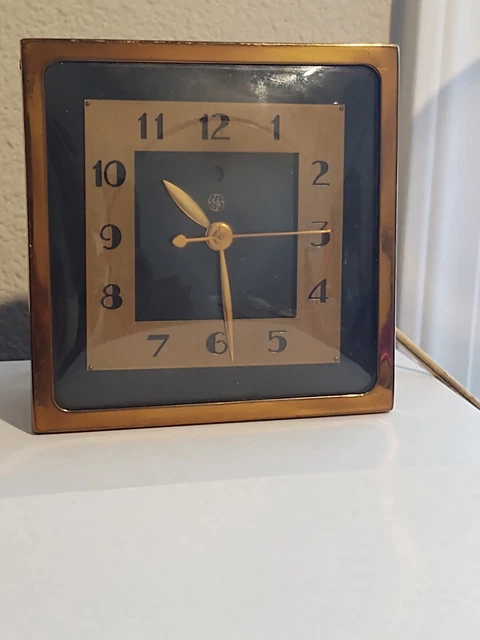 VINTAGE TELECHRON ART Deco Electric Clock Model AB-4F52-A 1930s Rare £ ...