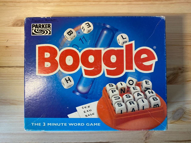 BOGGLE WORD GAME By Parker 100% Complete & VGC £5.49 - PicClick UK