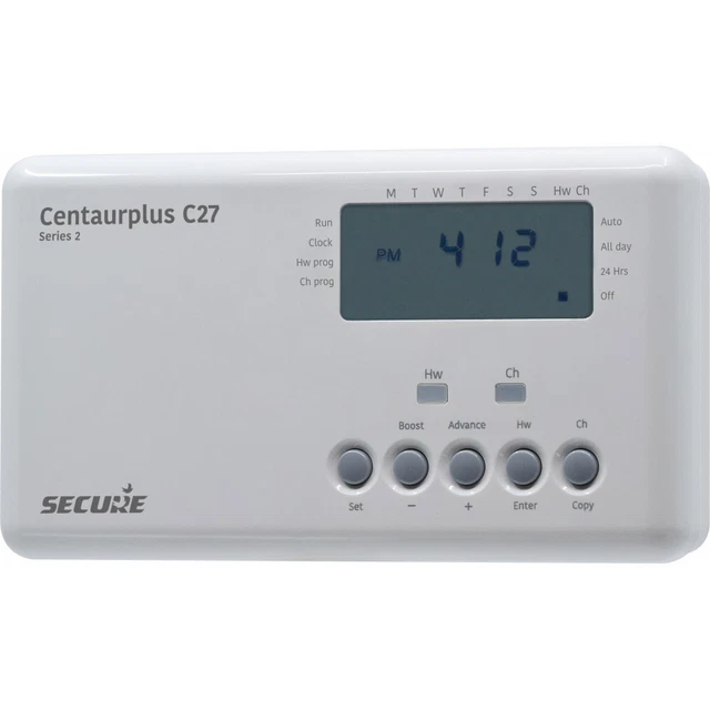 HORSTMANN SECURE CENTAURPLUS C27 2 Channel 7 Day Series 2 Programmer ...