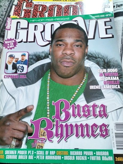 RIVISTA GROOVE MAGAZINE rap Italiano Urban RnB Reggae Hip Hop N.22 Mar ...