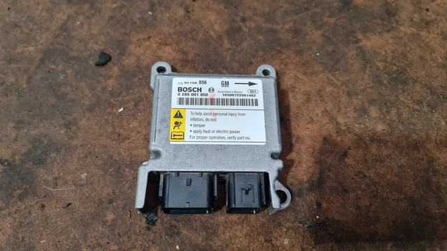 HOLDEN VE COMMODORE Calais 07 Mdl Srs Air Bag Sensor Module 856 $30.00 ...