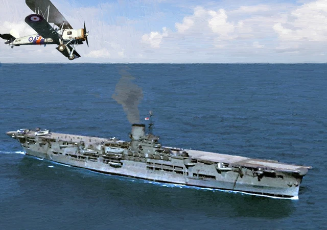 HMS ARK ROYAL Ww2 - Limited Edition Art (25) £29.99 - PicClick UK