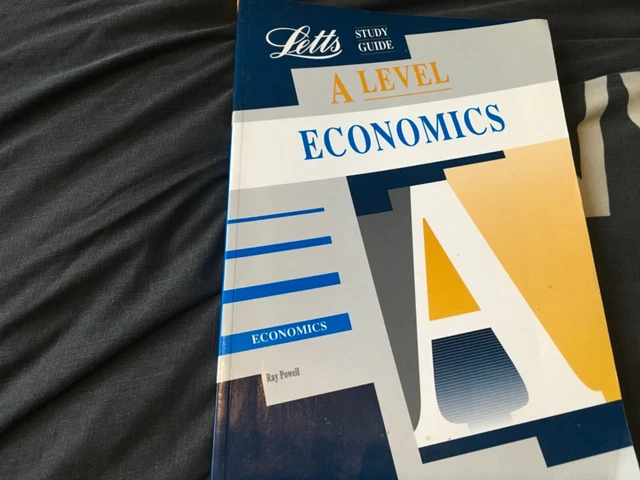 LETTS STUDY GUIDE “A Level Economics “ By Ray Powell 1993 $4.03 ...
