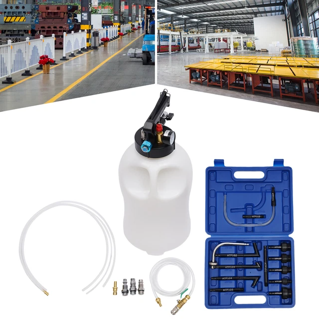 PNEUMATIC ATF REFILL System Transmission Fluid Pump Tool w/ Filler ...