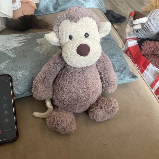 JELLYCAT - BASHFUL Monkey - Medium Plush Soft Toy 12" Stuffed Animal ...
