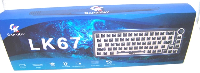 GK GAMAKAY LK67 65% RGB Modular DIY Mechanical Keyboard, 67 Keys Hot ...