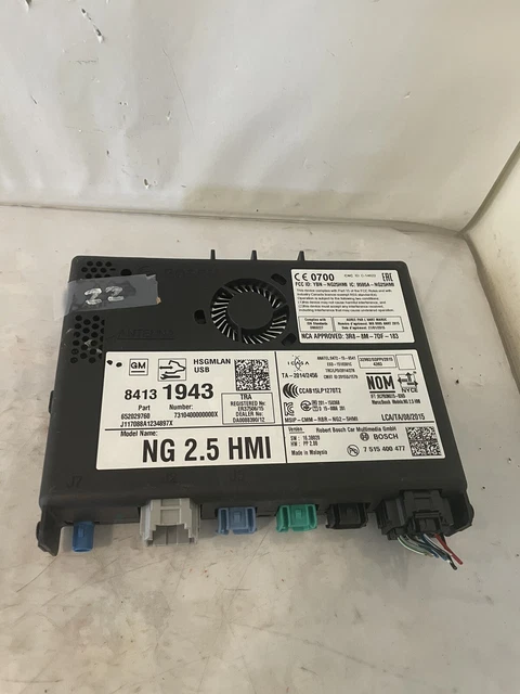 2017 MALIBU HMI Human Machine Interface Control Module 84131943 OEM ...