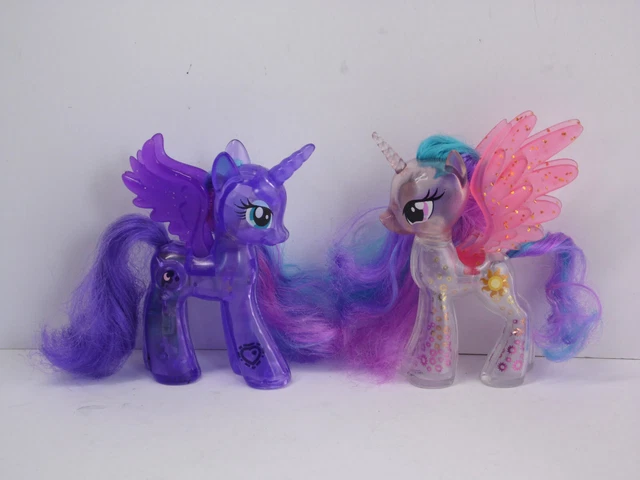 MY LITTLE PONY G4 Water Cutie Princess Celestia & Luna scintilla luminosa EUR 28,45 - PicClick IT