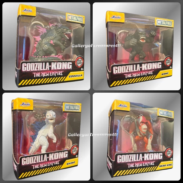 METALFIGS GODZILLA X Kong The New Empire Shimo 2.5" Metalfigs Keychain ...