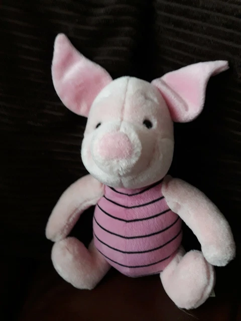 WALT DISNEY CLASSIC Piglet pig Winnie the Pooh Soft plush Toy Teddy ...