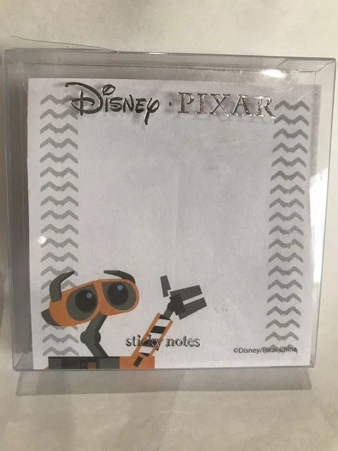 DISNEY PIXAR WALL-E Sticky Notes Pad 90 Sheets New In Pack £4.91 ...