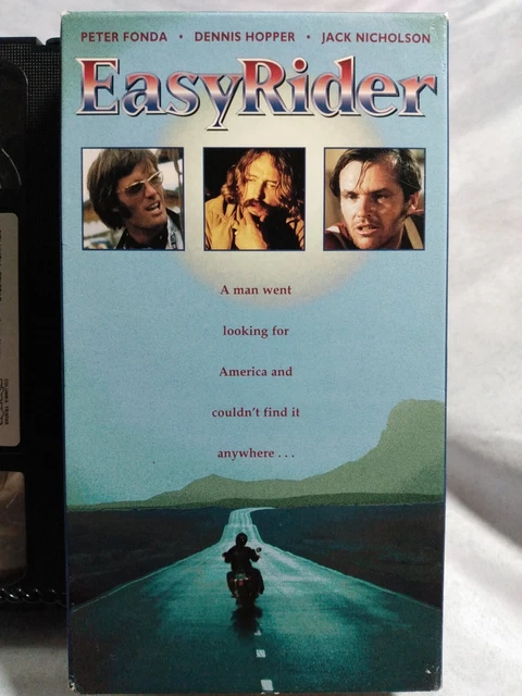 EASY RIDER VHS VCR Video Tape Movie Jack Nicholson Peter Fonda £4.68 ...