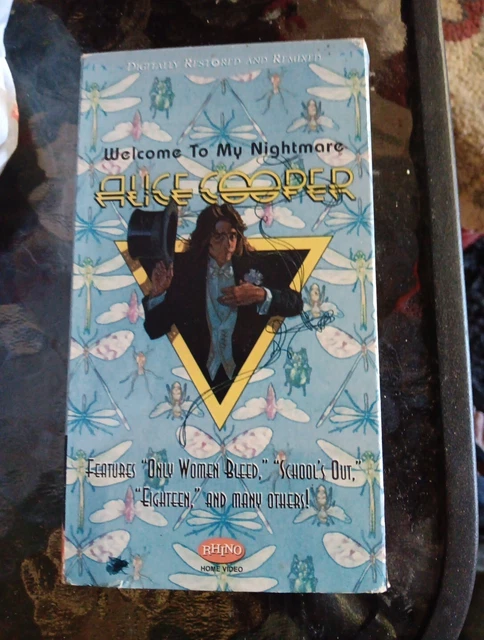ALICE COOPER - Welcome to My Nightmare (VHS, 1999) £7.93 - PicClick UK