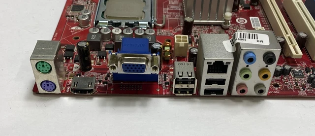 MSI MS-7366 VER: 2.2 Socket 775 (LGA775) Motherboard complete with Back ...