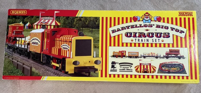 HORNBY R.1107 BARTELLOS Big Top Circus OO Gauge Electric Train Set ...