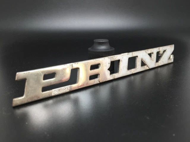 NSU PRINZ LOGO Sigla Emblema Fregio Stemma Scritta Targhetta Badge ...