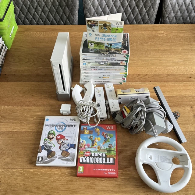 NINTENDO WII CONSOLE Bundle Wii Sports Mario Kart £79.99 - PicClick UK