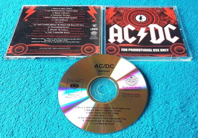 AC/DC - PROMO Sampler - CD (Columbia USA 2008) sehr selten EUR 45,00 ...
