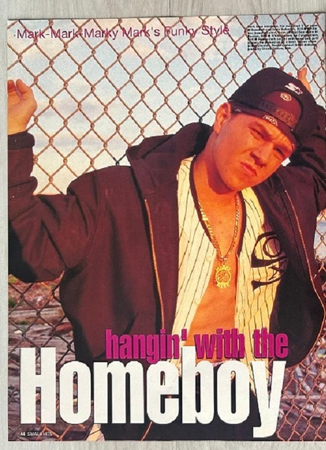 MARKY MARK AND THE FUNKY BUNCH - 1992 Full page UK lyric poster ...