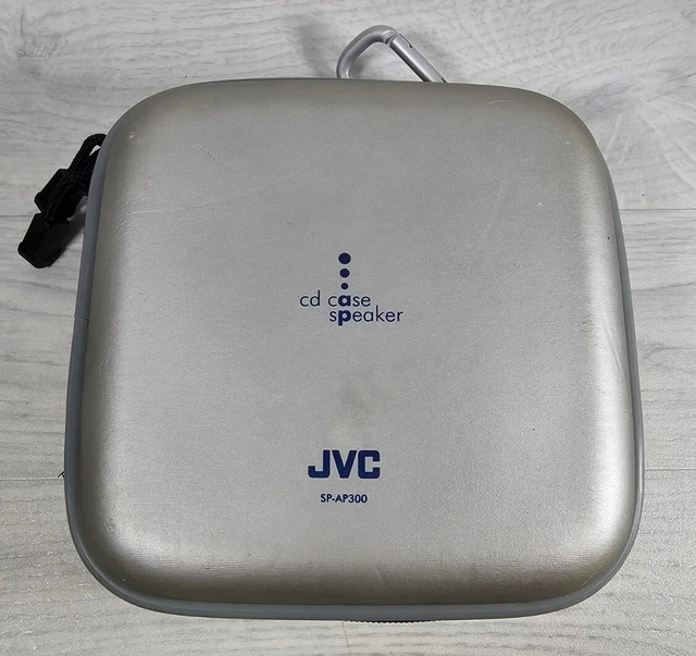 JVC PORTABKE POWERED Speaker CD Case SP-AP300 20 CD Disc Holder Player ...
