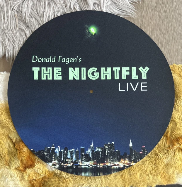 DONALD FAGEN’S THE Nightfly Live Turntable Slipmat Steely Dan Live ...