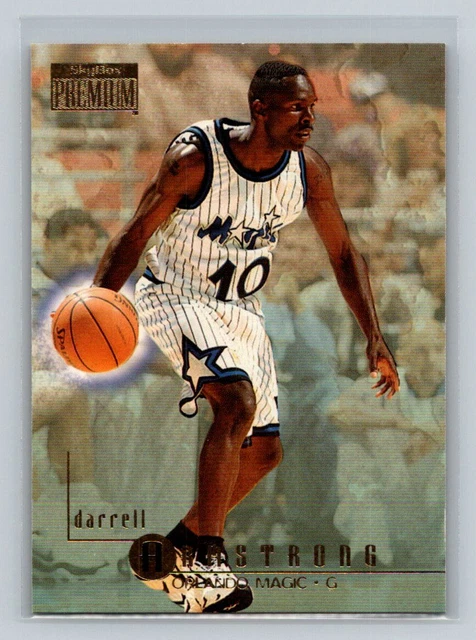 1996-97 SKYBOX PREMIUM recrue RC #176 Darrell Armstrong Orlando Magic ...