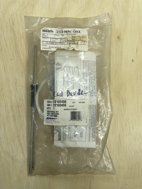 GENUINE GM OEM ACDelco Antenna Kit 1996 Pontiac DeVille - 22100456 ...