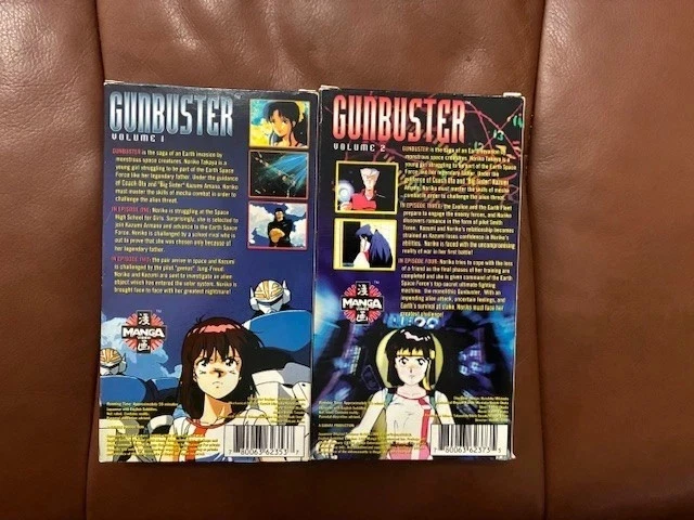 GUNBUSTER VHS VOL. 1-2 $80.00 - PicClick AU