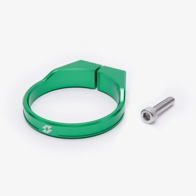 FULL-E CHARGED STEERING Tube Riser Reinforcing Clamp Green for Talaria ...