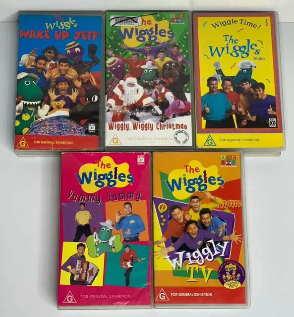 5X THE WIGGLES ~Vhs Video Pal Classic Abc Kids 1990S - The Original ...