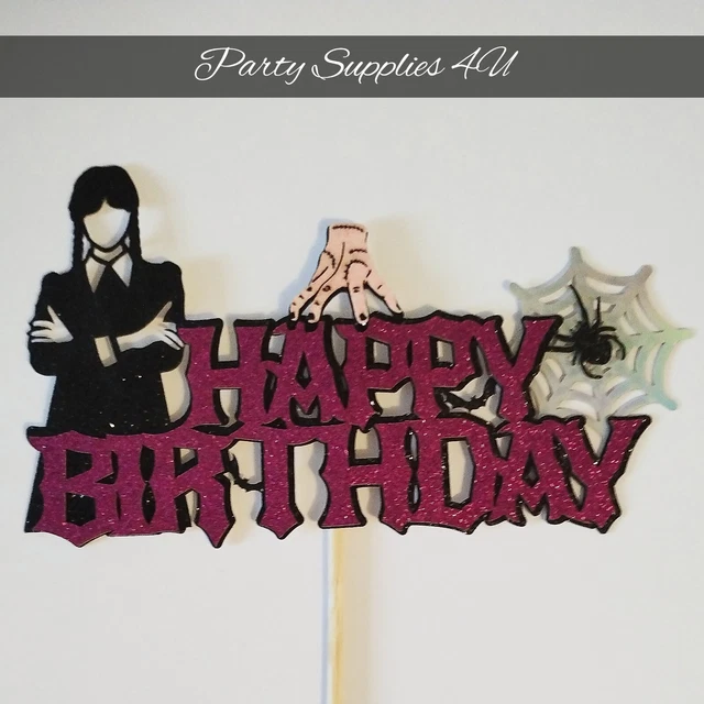 Wednesday Addams Cupcake Toppers FOR SALE! - PicClick UK