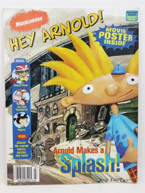 NICKELODEON MAGAZINE NICKTOONS Special #2 2002 Hey Arnold! (No Poster ... NICKELODEON MAGAZINE NICKTOONS Special #2 2002 Hey Arnold! (No Poster ...