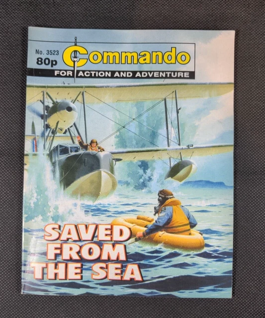 COMMANDO COMIC ISSUE Number 3523 Saved From The Sea £4.45 - PicClick UK