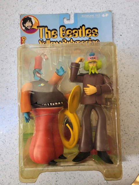 THE BEATLES YELLOW Submarine Mcfarlane Spawn Figure George With Turk ...