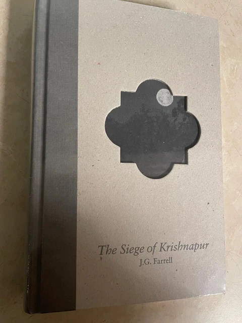 THE SIEGE OF Krishnapur by JG Farrell reissued still in shrink wrap $65 ...