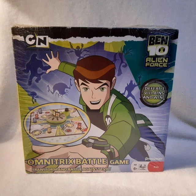 BEN 10 ALIEN Force Omnitrix Battle Board Game - New And Sealed 2010 £9. ...