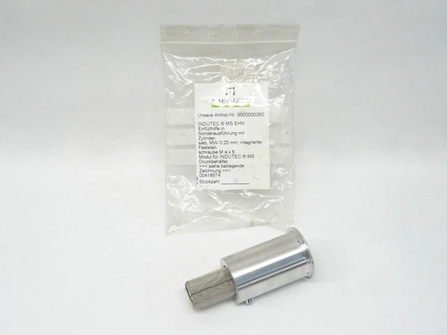MENZEL 9500000260 INDUTEC MS EHN Einfüllhilfe MW 0,20 mm NEU-OVP EUR 19 ...