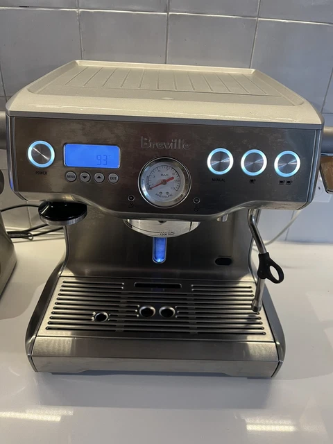 BREVILLE BES920 THE Dual Boiler Espresso Machine - Silver $499.00 - PicClick AU