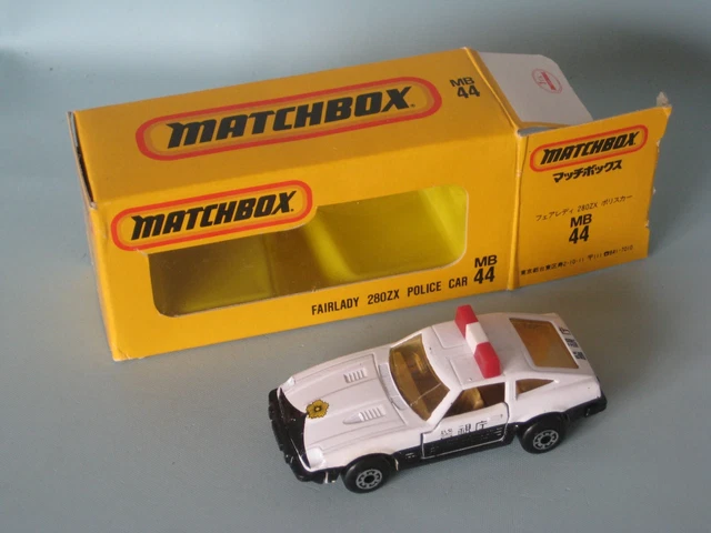 MATCHBOX DATSUN 280ZX Police Car Japanese Issue Toy Model car 78mm 44 ...
