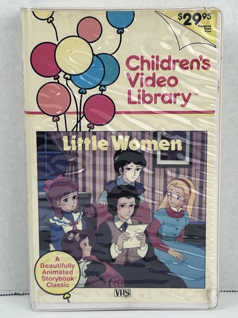 CHILDREN’S VIDEO LIBRARY VHS Little Women Animated Storybook Classic ...