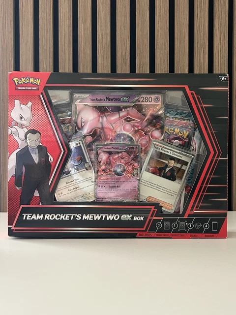POKEMON TCG DESTINED Rivals Team Rockets Mewtwo EX Box Set EUR 34,85 ...