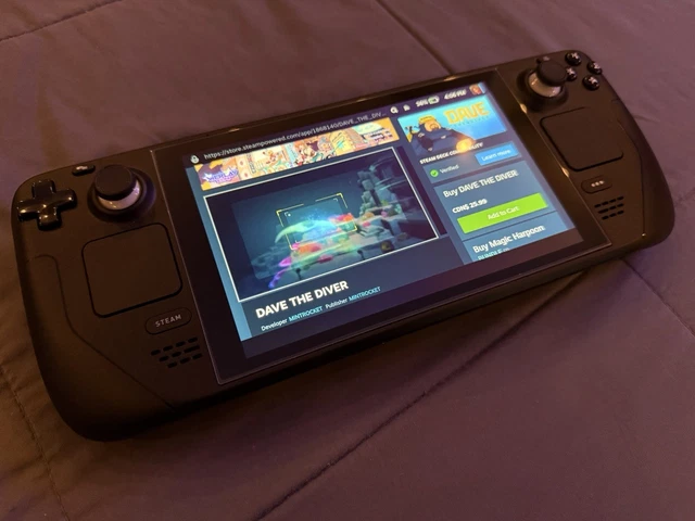 VALVE STEAM DECK 512GB Handheld Console - Mint Condition $460.00 ...