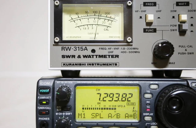 MARS MOD ICOM IC-706MKIIG HF VHF UHF All-Mode Transceiver 100W ...