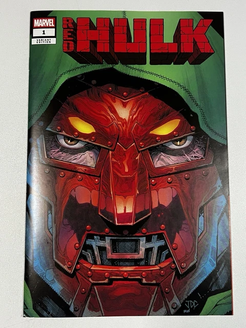RED HULK #1 (2025) PX Exclusive Cassara Variant ~ Dr Doom ~ Marvel ...