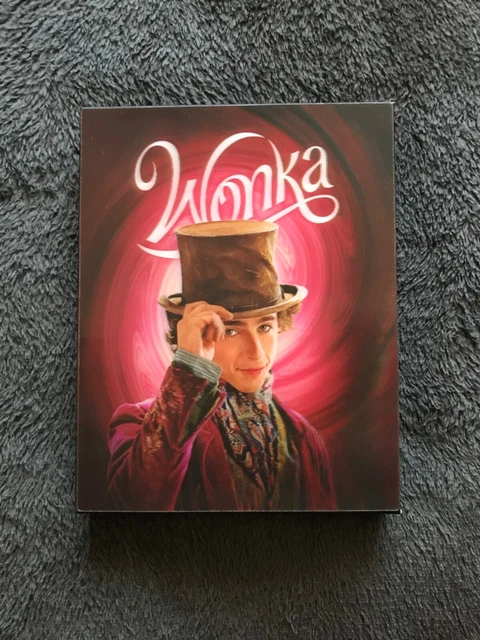 WONKA MANTA LAB 4K Blu Ray Steelbook Exclusive #68 - Double Lenti Case ...